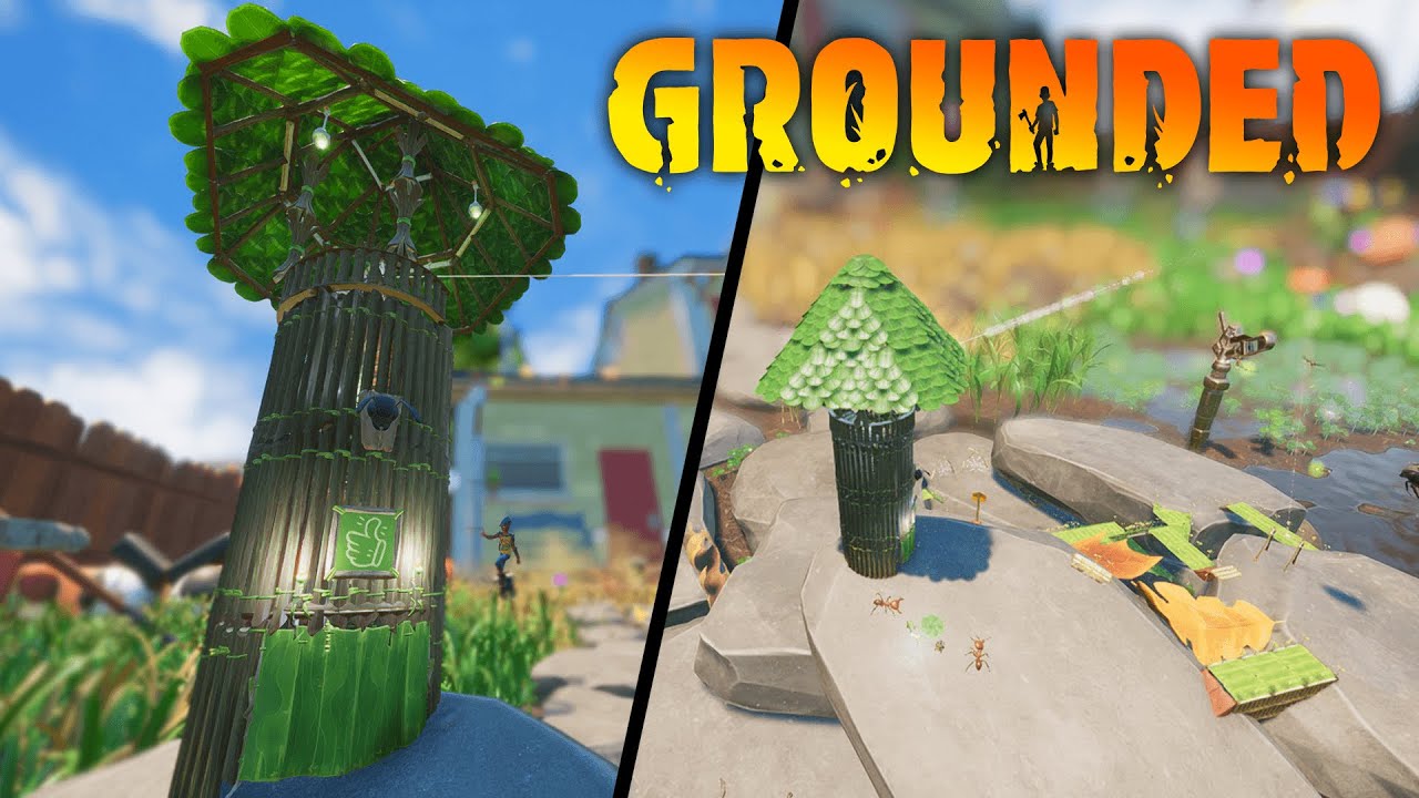 This ROCK WALL OUTPOST is GLORIOUS! Grounded Episode 28 - YouTube
