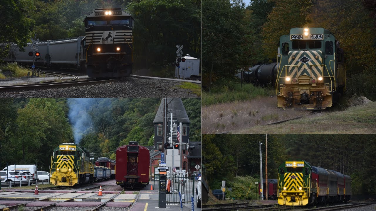 Sunday Passenger and Freight on the RBMN - YouTube