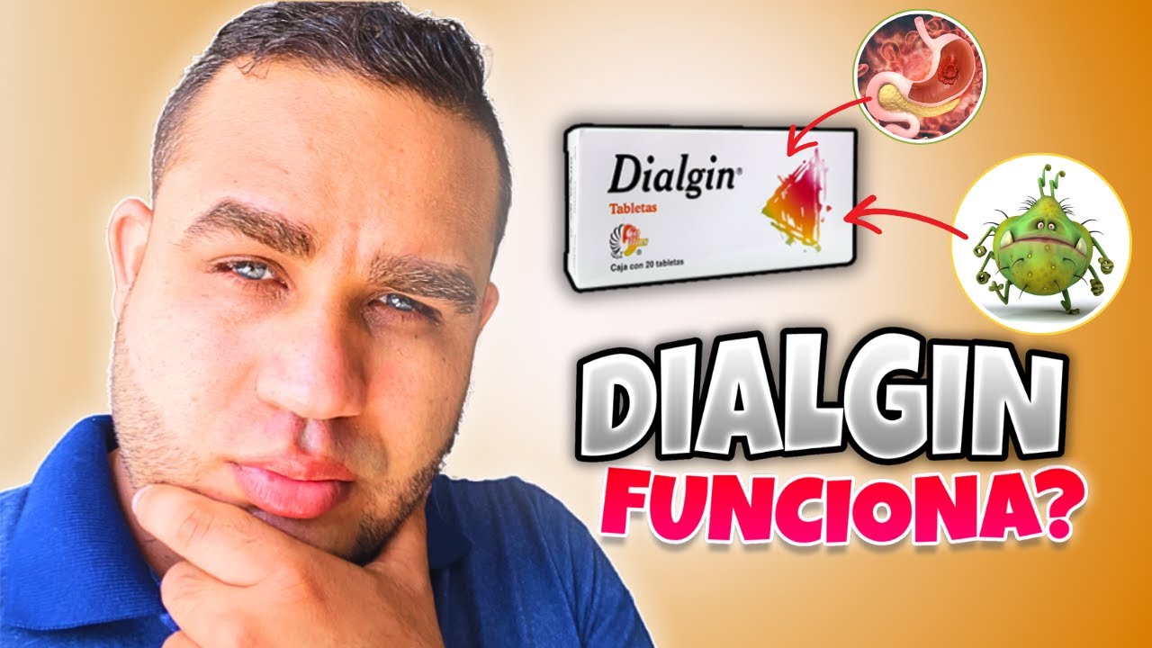 DIALGIN TABLETAS SUSPENSION PARA QUE SIRVE | PARA NIÑOS | Furazolidona ...