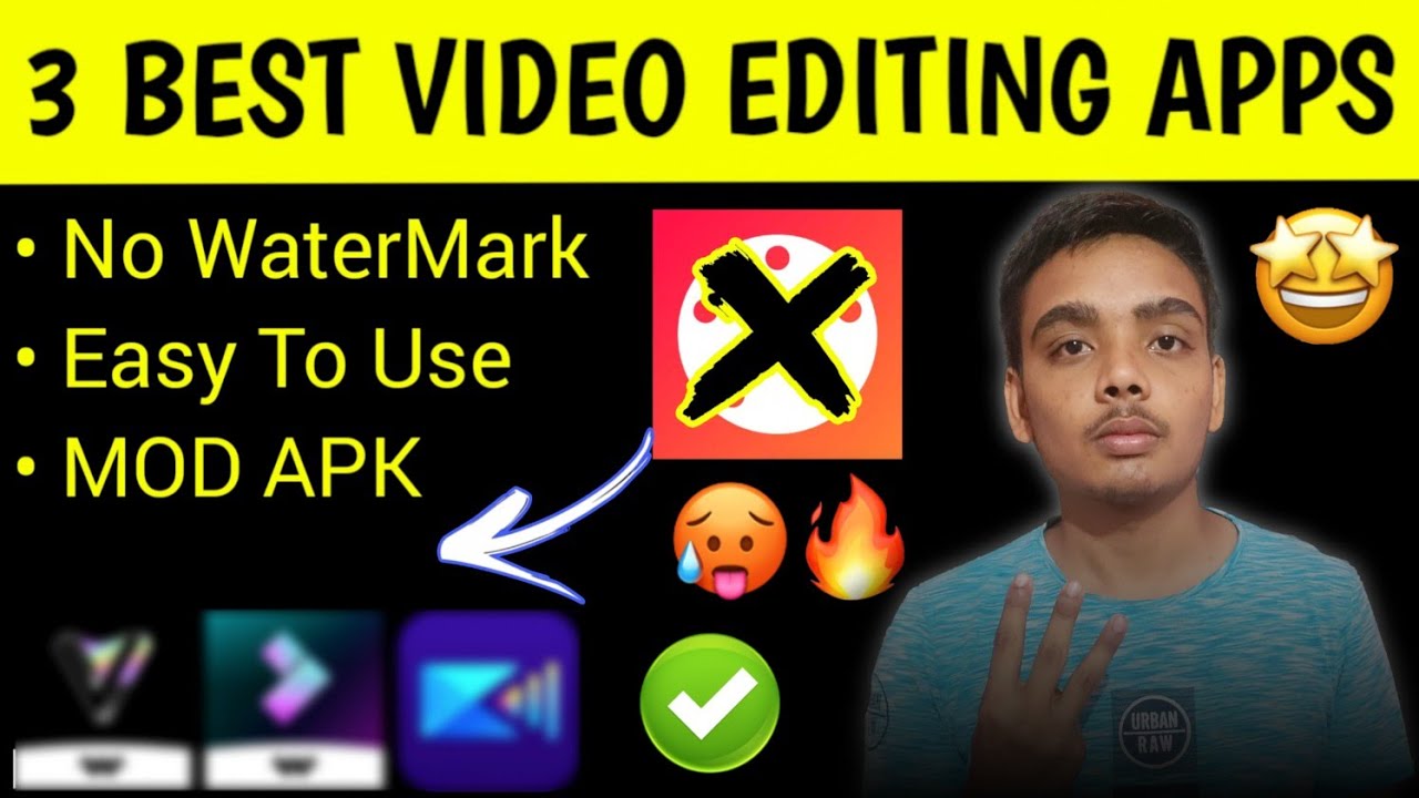 3 Best Video Editing Apps | Youtube Video Editing Apps - YouTube