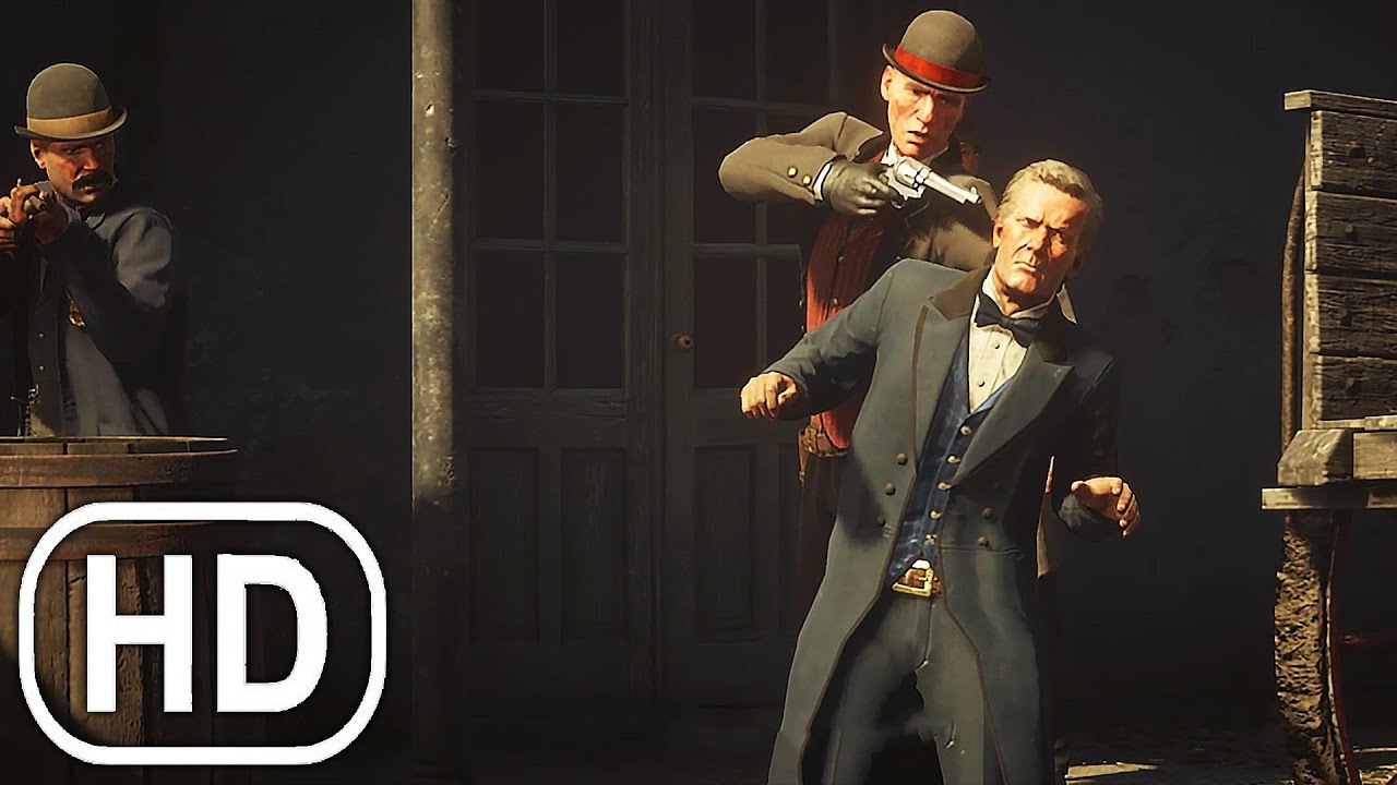 Red Dead Redemption 2 - The Bank Robbery That Destroyed The Gang (Hosea ...