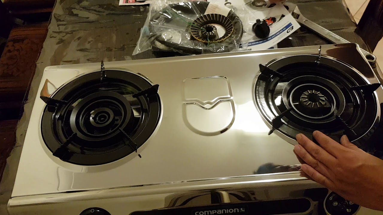 How to Assemble Companions Wok Cooker Burner - YouTube