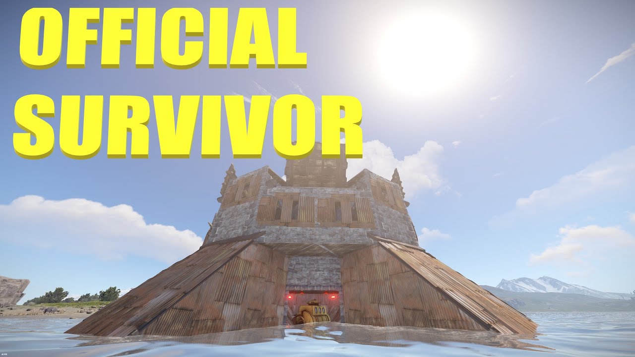 Rust redoubt base tour on official server - YouTube