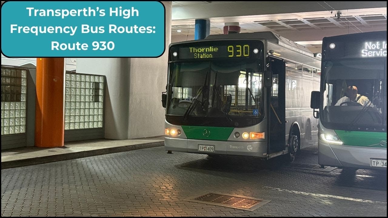 Transperth's High Frequency Bus Routes: Route 930 - YouTube