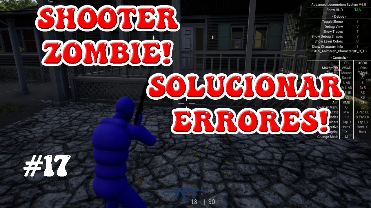 UE|#17 Shooter Zombie (Actualización disparo y los widgets!) - YouTube