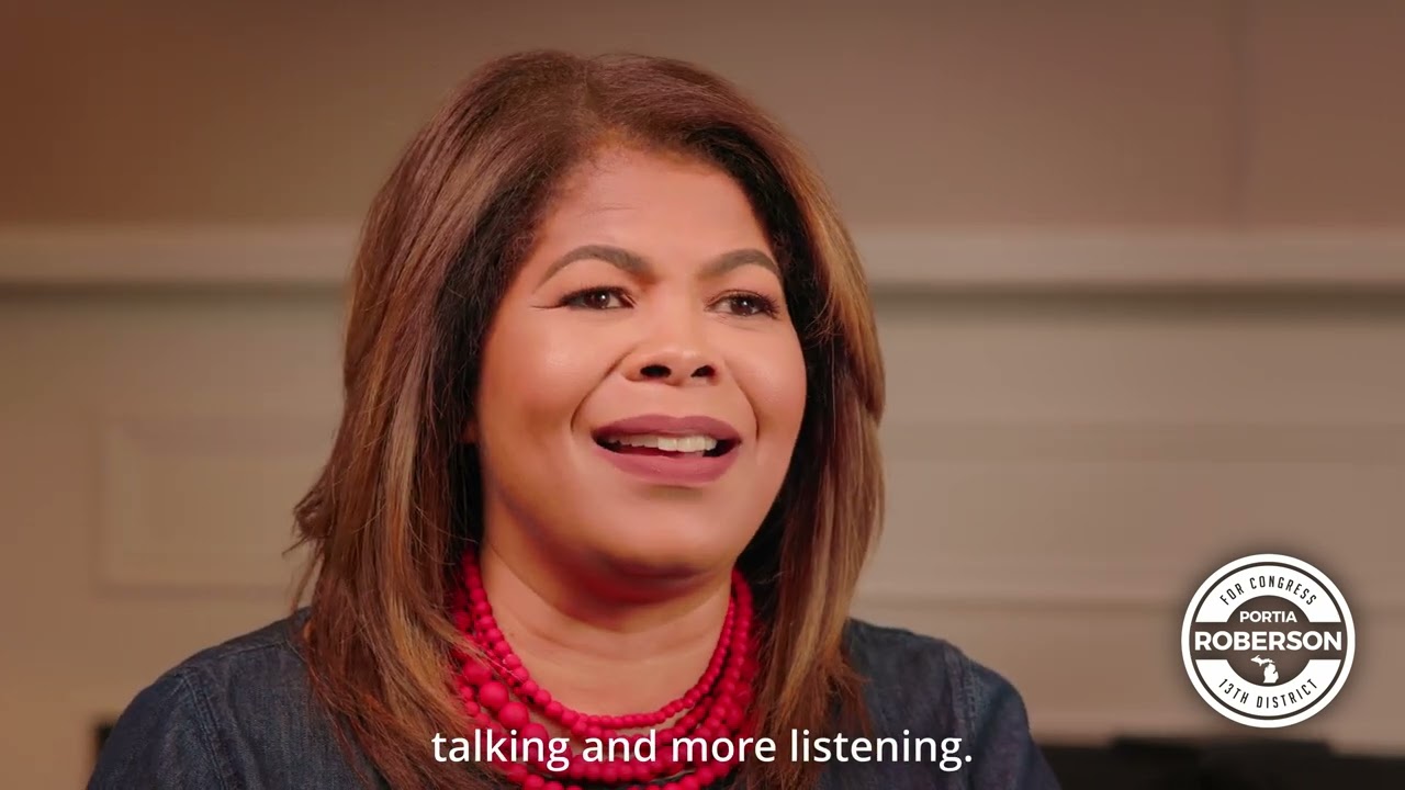 Portia Roberson for Congress - Michigan 13th - YouTube