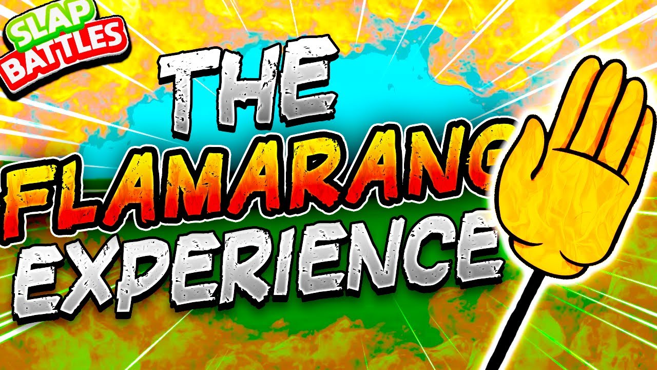 The FLAMARANG Glove Experience in Slap Battles 🔥 - Roblox - YouTube
