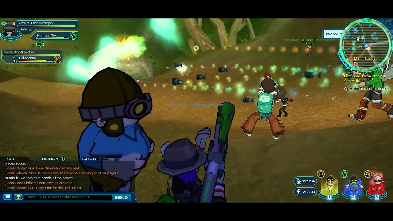 FusionFall RetroBution Rocket Training Event - YouTube