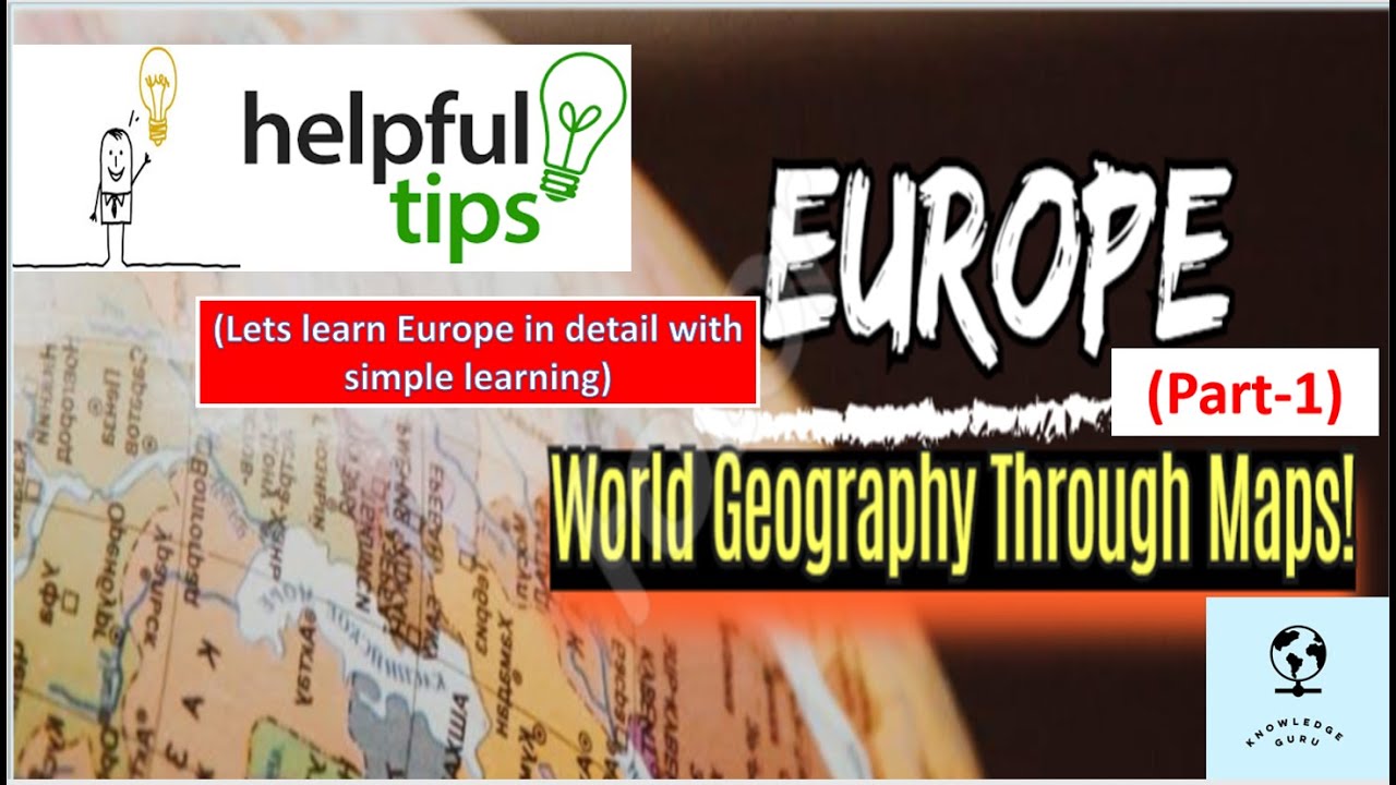 Map Practice - Learn Europe through Maps - How to Master Reading Maps ...