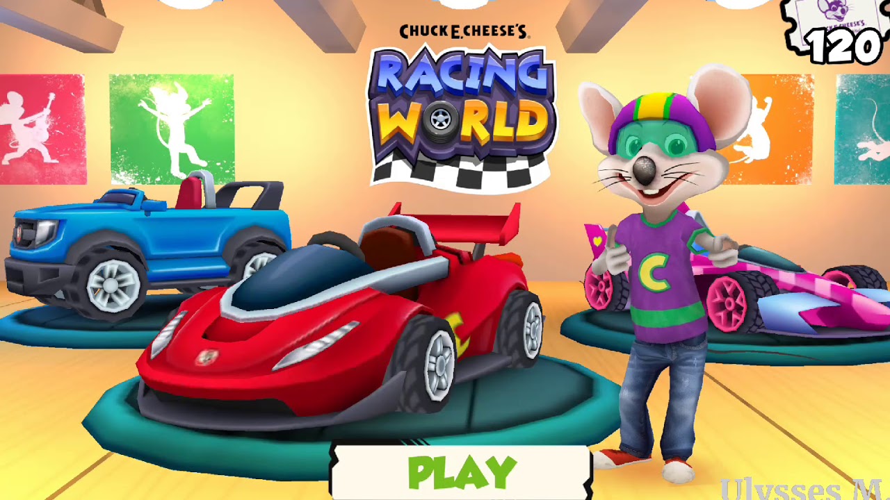 Chuck E. Cheese's Racing World ***Win 500 Tickets*** / đua xe của Chuck ...