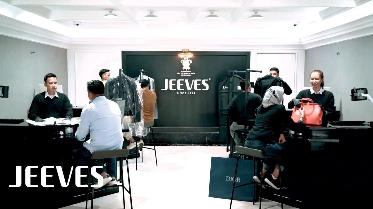 Welcome to Jeeves Indonesia - London's Finest Dry Cleaner - YouTube