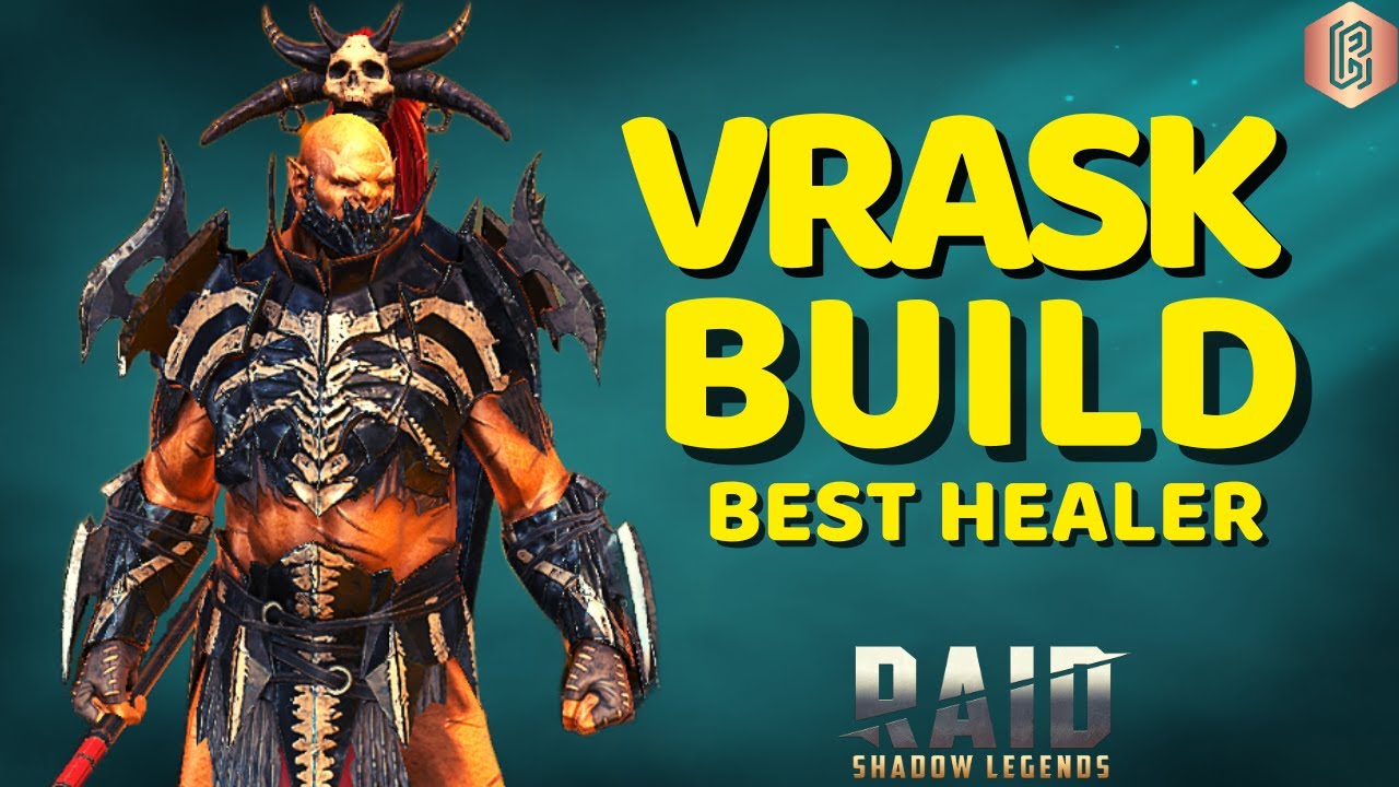 BEST Healer - Vrask Artifact Build, Masteries | Raid: Shadow Legends - YouTube