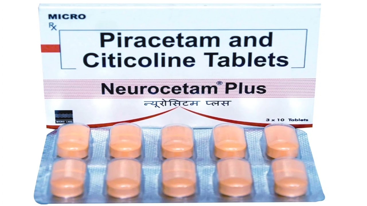 Neurocetam Plus Tablet Benifit + Composition - Piracetam And Citicoline ...