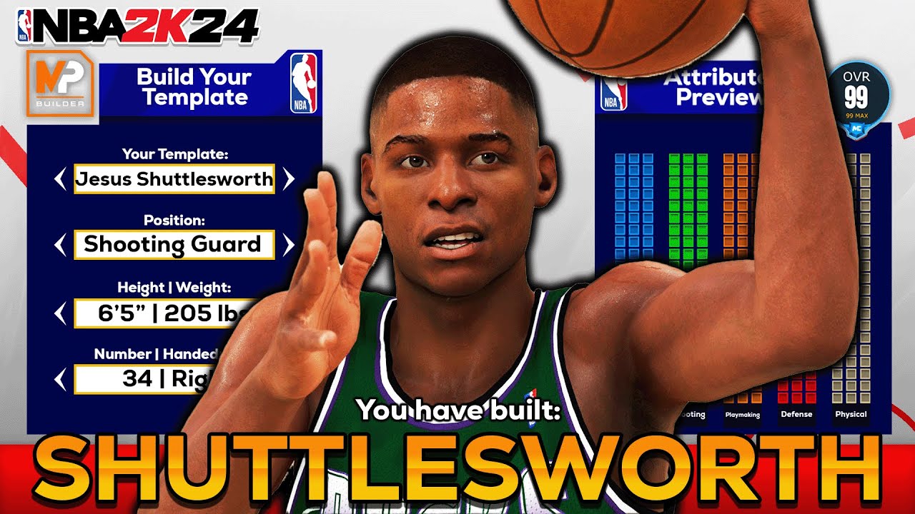 RAY ALLEN "SHARPSHOOTING" BUILD in NBA 2K24 is GAME BREAKING! NBA 2K24 ...