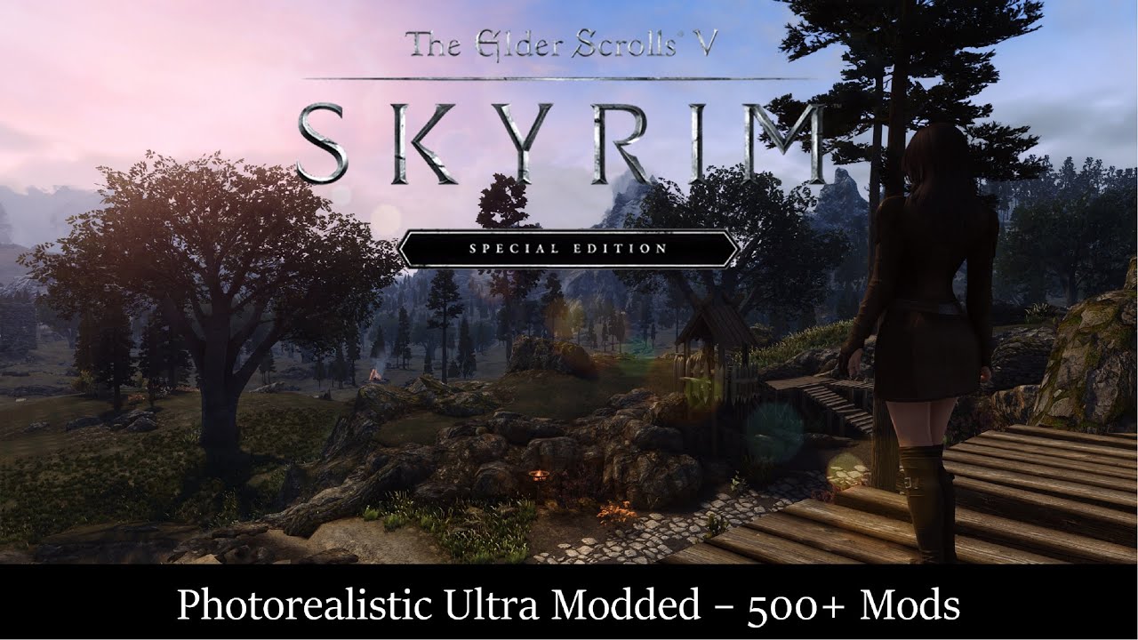 Photorealistic Ultra Modded Skyrim SE - Showcase and Gameplay - YouTube