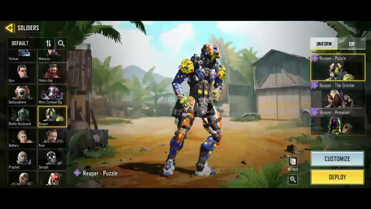 All my skins in Codm(like ghost,urban tracker and capt. park) - YouTube