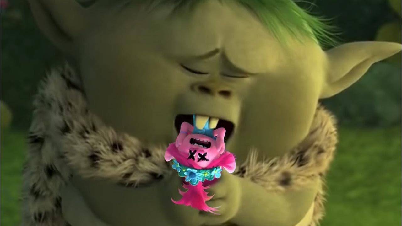 Poppy Gets Eaten - Trolls Movie Parody - YouTube