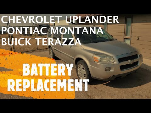 BATTERY REMOVAL / REPLACEMENT - Chevy Uplander / Pontiac Montana ...
