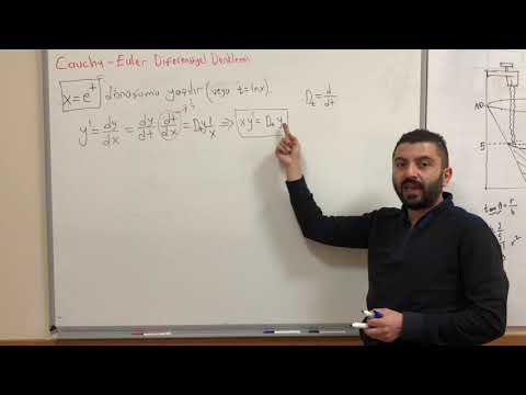 Diferansiyel Denklemler II (Cauchy Euler Dif. Denklemi 1) Prof. Dr. Halis Bilgil