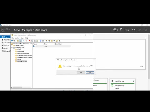 How To Recover Deleted User Account Domain