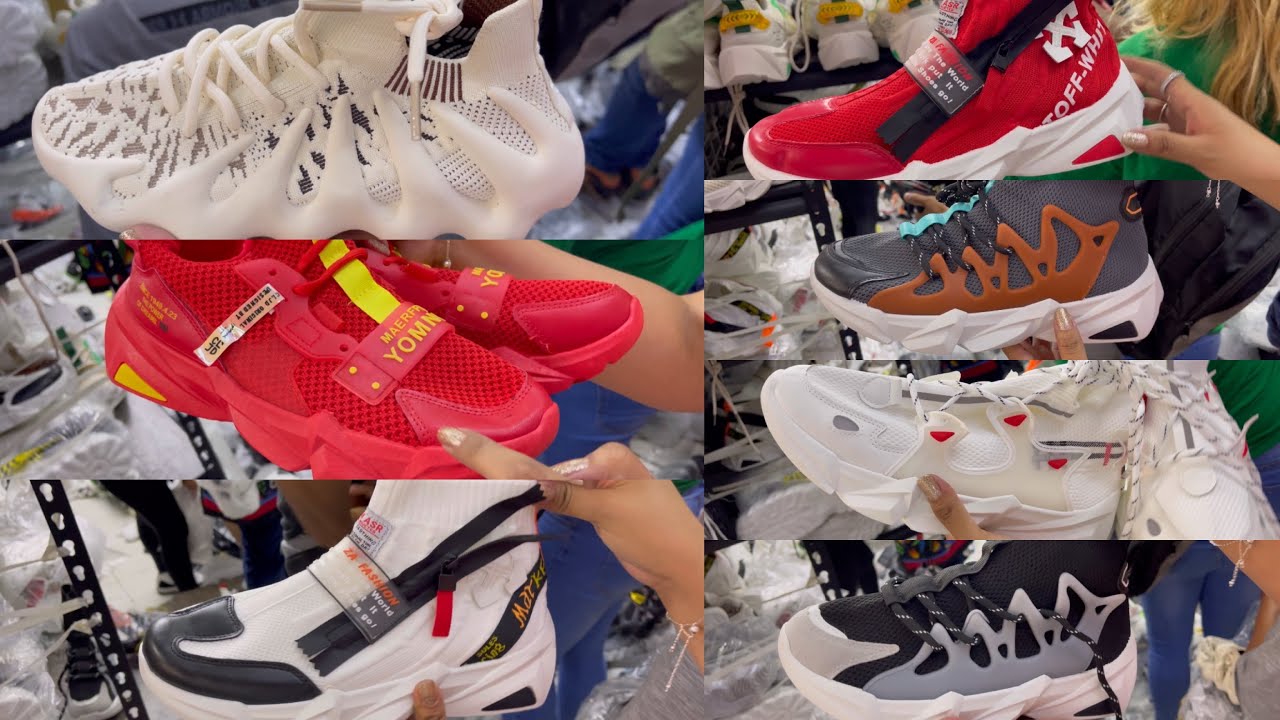 👟Tenis CHINOS BARATOS como los de SHEIN en Tepito Centro CDMX | Venta ...