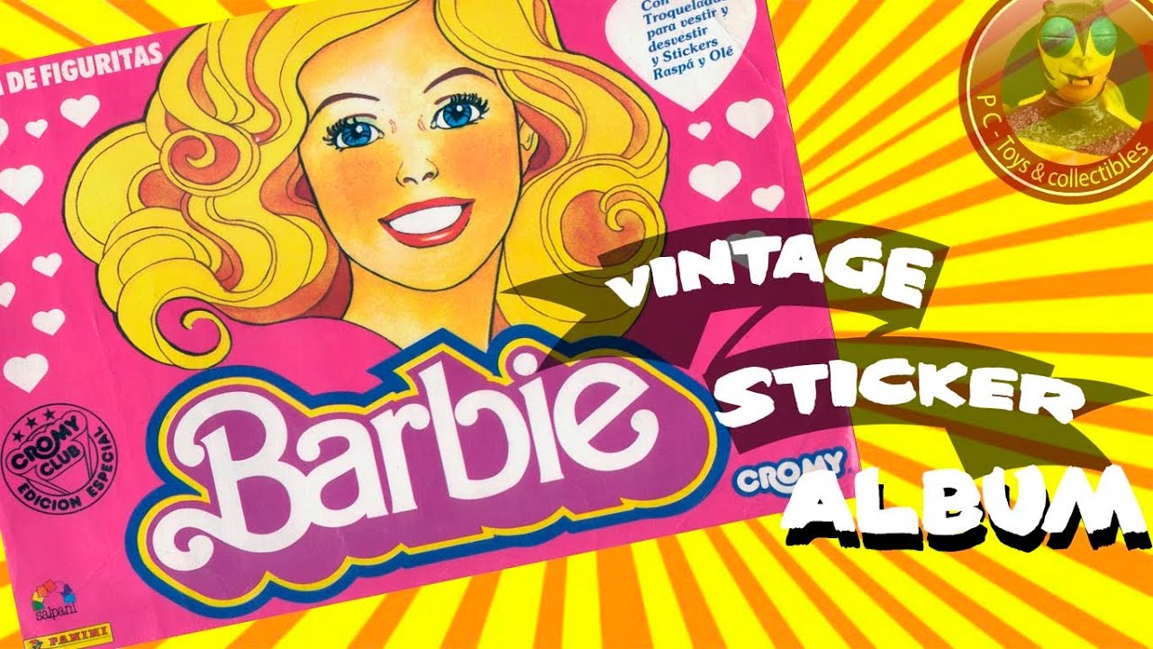 1983 Barbie Sticker Album . Album de Figuritas - YouTube