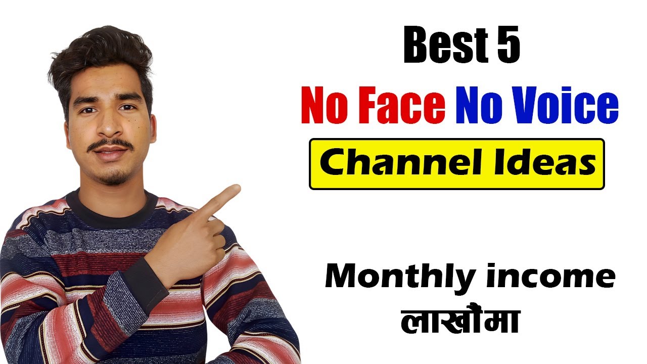 Best 5 no Face no Voice Channel ideas - YouTube