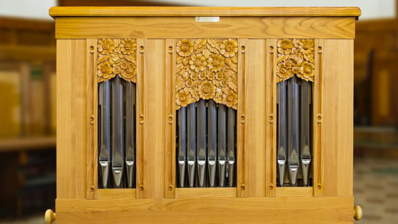 Vagi Continuo Organ built in 2017 - performing Csilla Alföldy-Boruss ...