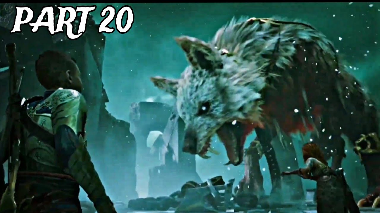 Atreus Vs Asgard Wolf Fight - God Of War Ragnarok Gameplay Part 20 ...