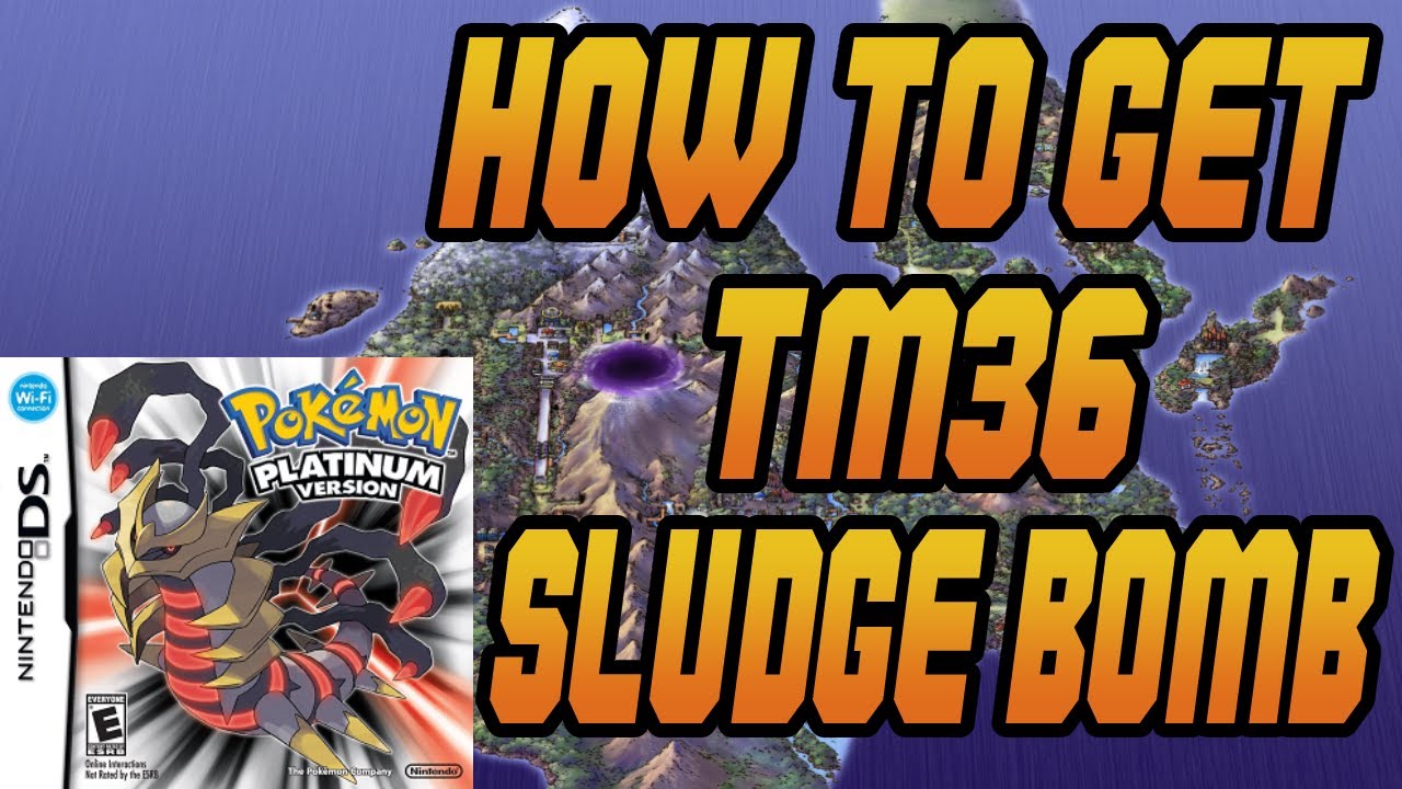 How to Get TM36 Sludge Bomb in Pokemon Platinum - YouTube