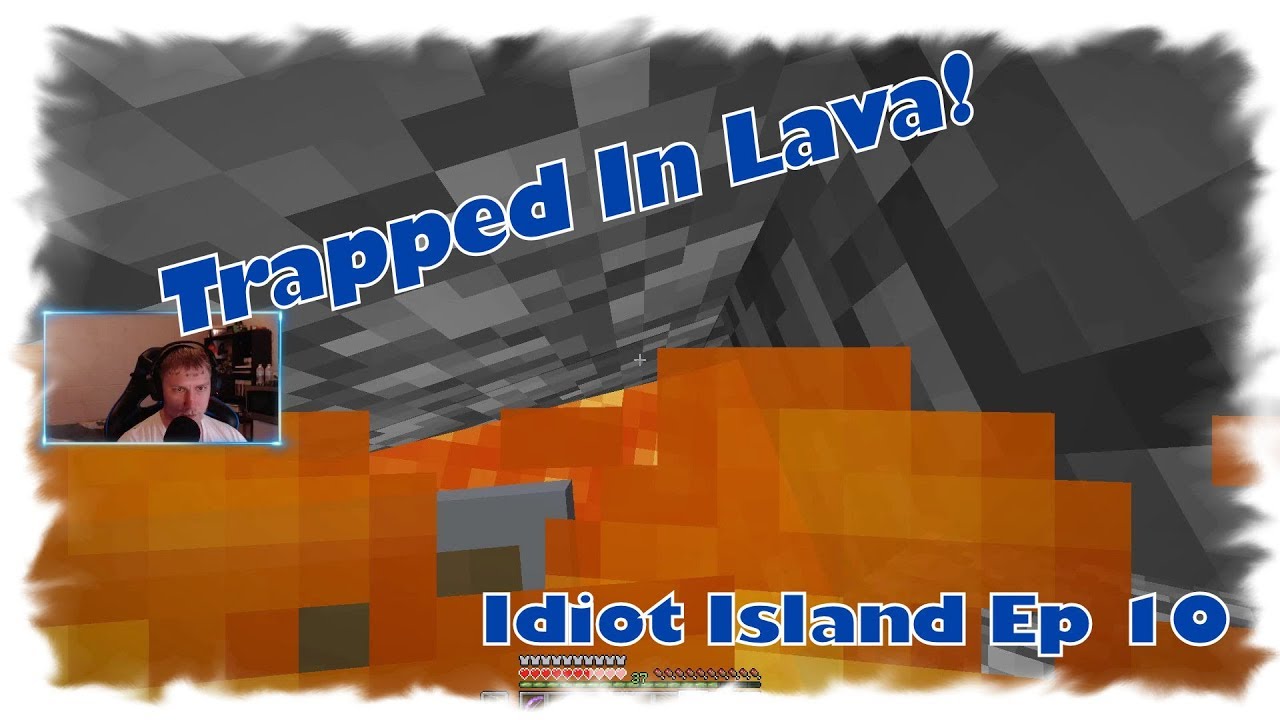 Idiot Island Ep 10 - We Both Almost Died! | Minecraft Survival Island ...