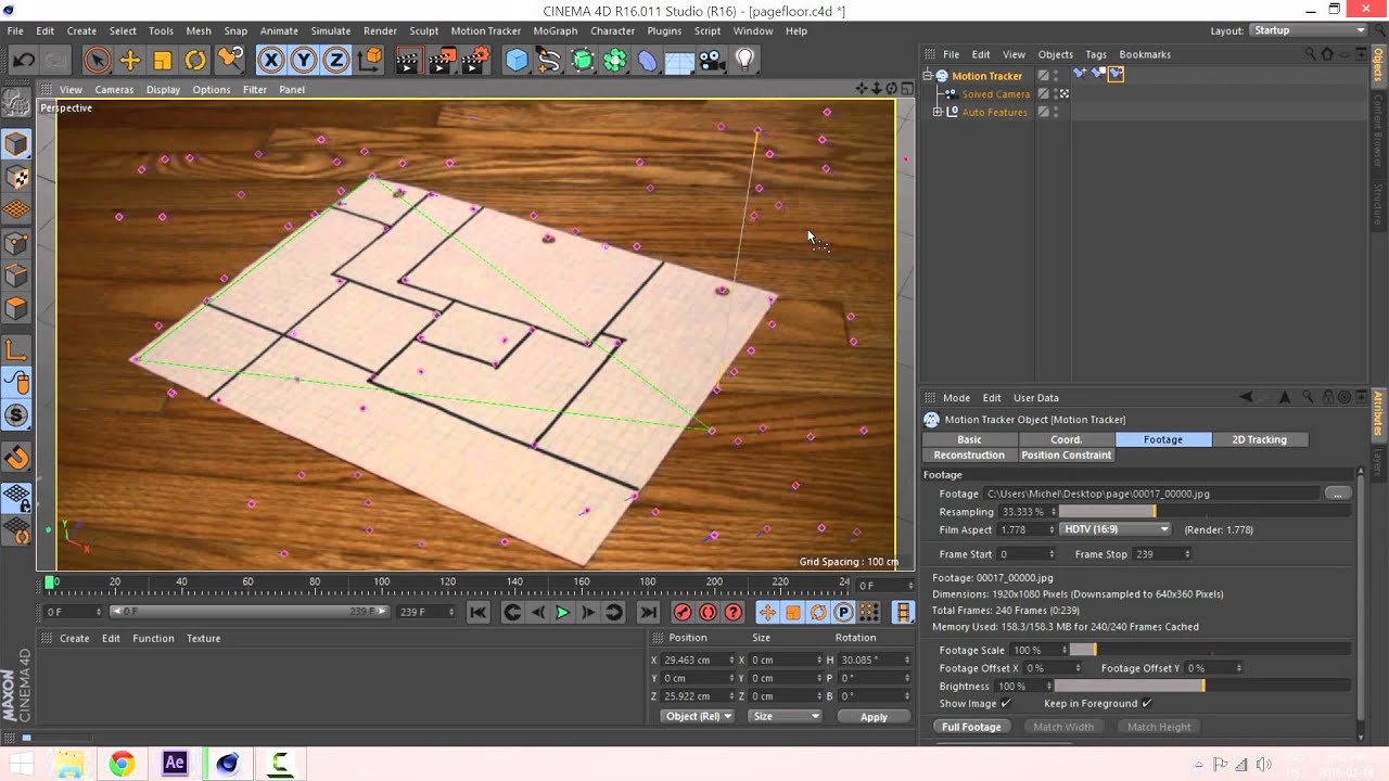 Cinema 4d | Motion tracking tutorial - YouTube