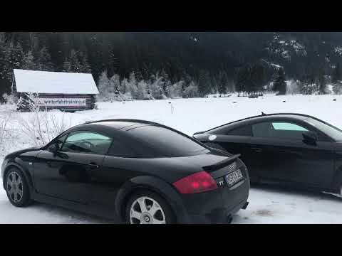 Kwertreiben beim Winterfahrtraining.at