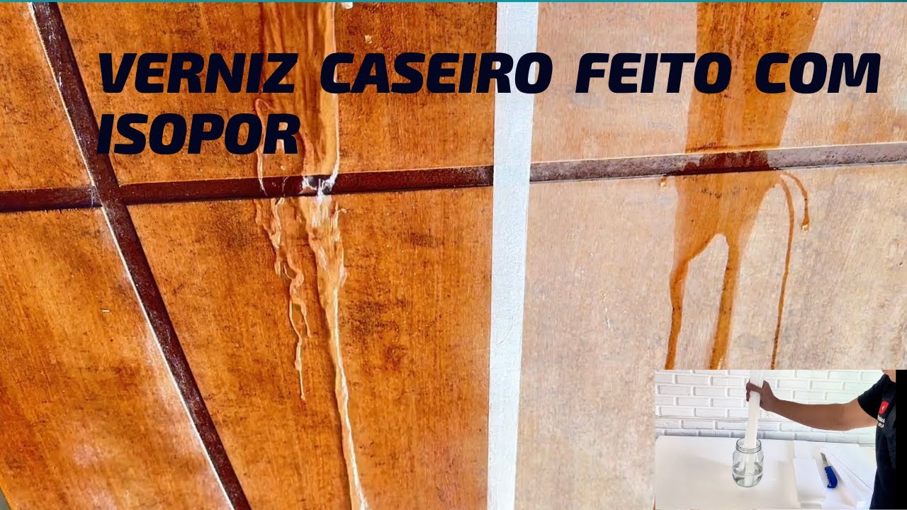 DIY: Como Fazer Verniz em Casa de Forma Econômica - YouTube