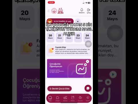 İLK ÇOCUĞA YATAN 5 BİN TL DOĞUM YARDIMINI NASIL ALDIM (destek için abone olabilir misiniz)