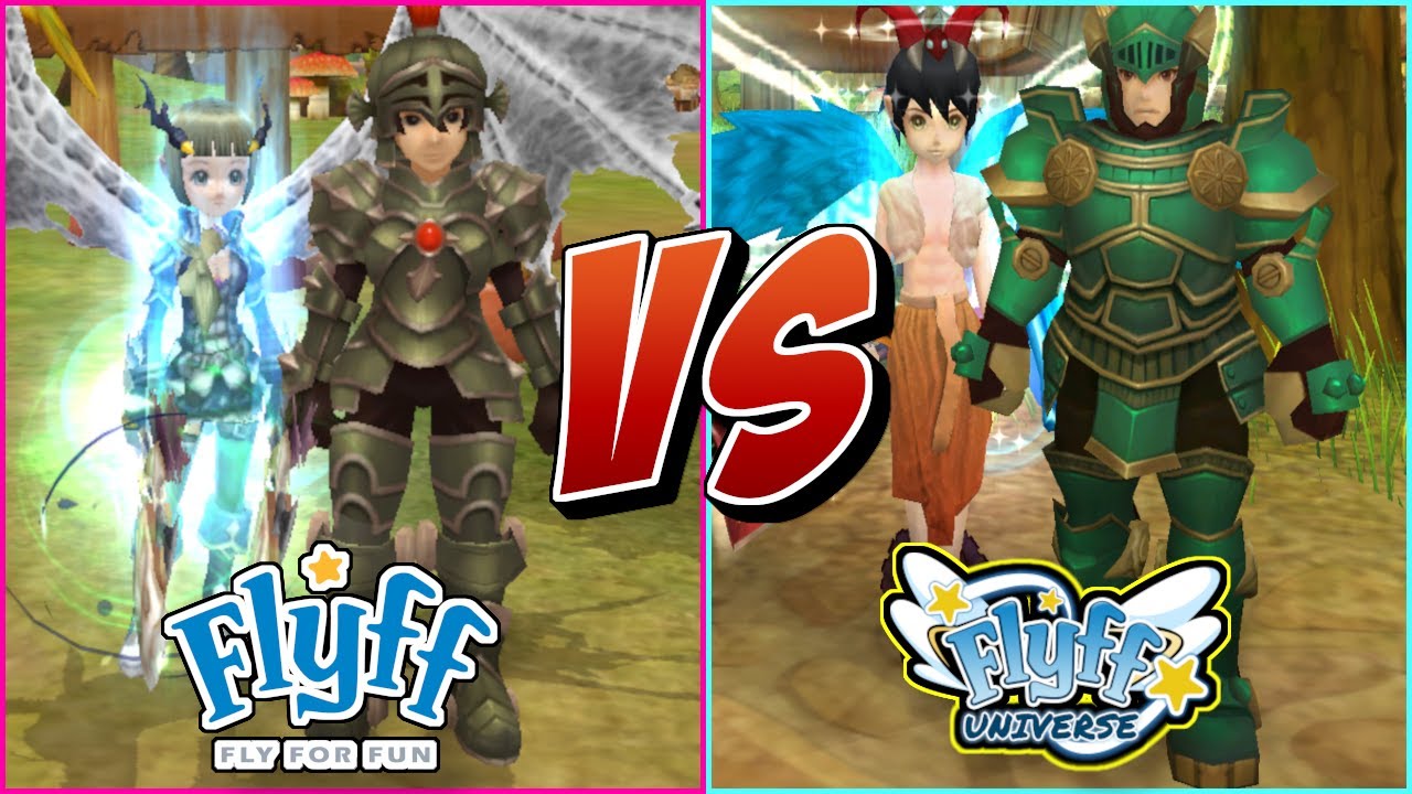 Flyff Universe vs Flyff Online (Flyff PC) Forsaken Tower und Secret Room - YouTube