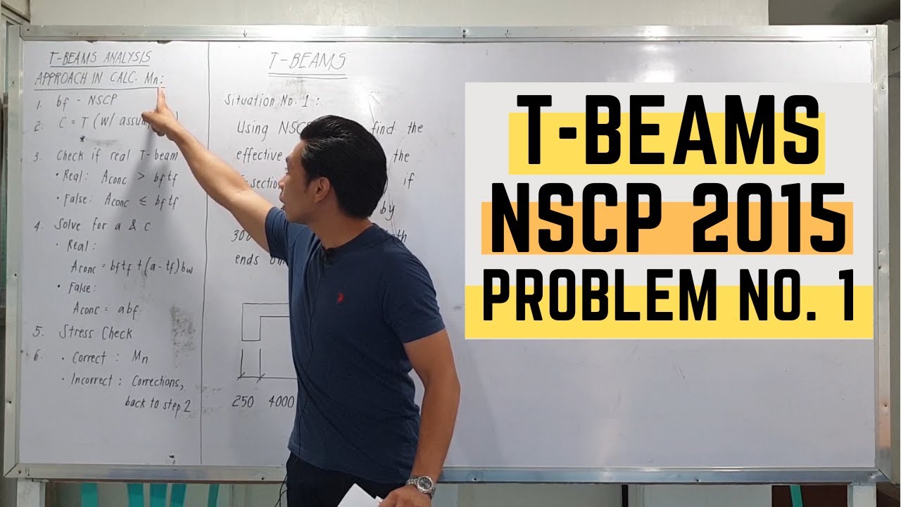 T-Beams (NSCP 2015) Problem No. 1 TAGALOG - YouTube