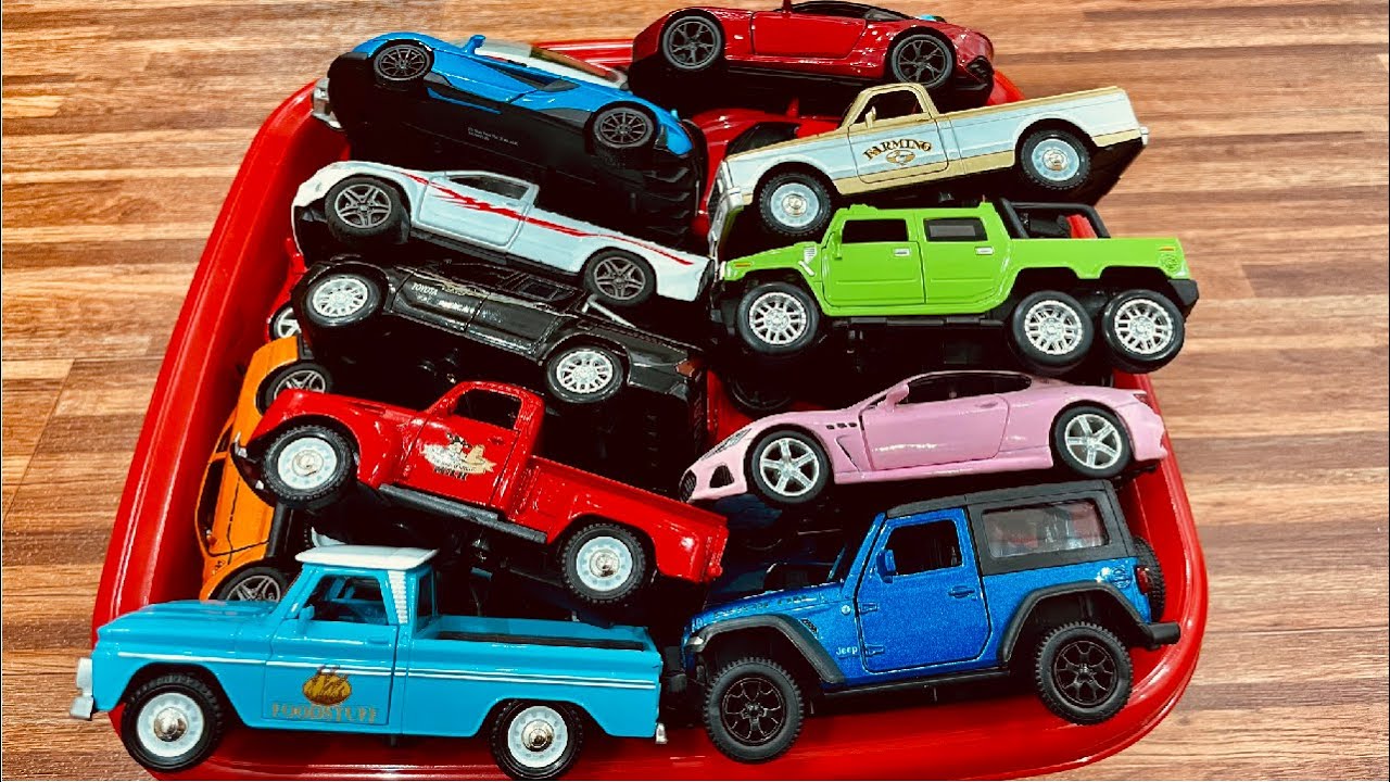 New Toy Cars From The Box | Diecast Cars in the Box - YouTube