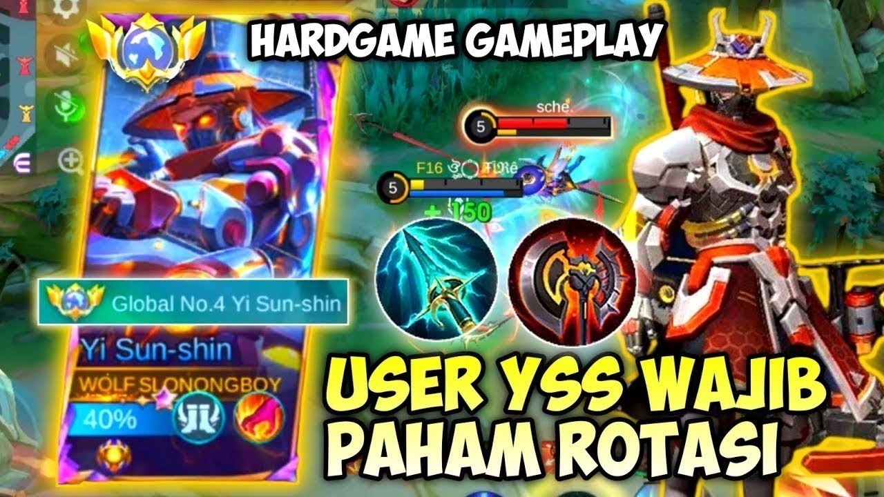 NO CUT GAMEPLAY TOP GLOBAL YSS! Cara Sempurna Menggunakan Yss Rotasi ...