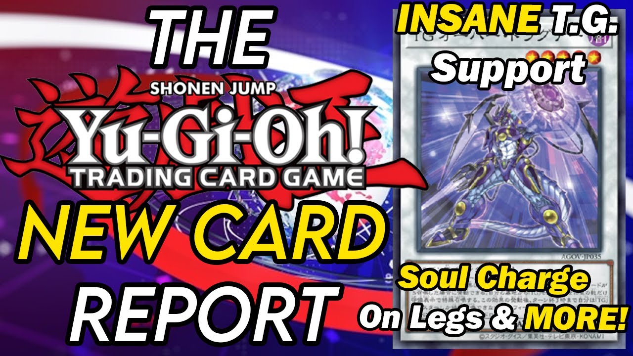 Yugioh New Card Report: Why Is The T.G. Support This Good?!? - YouTube