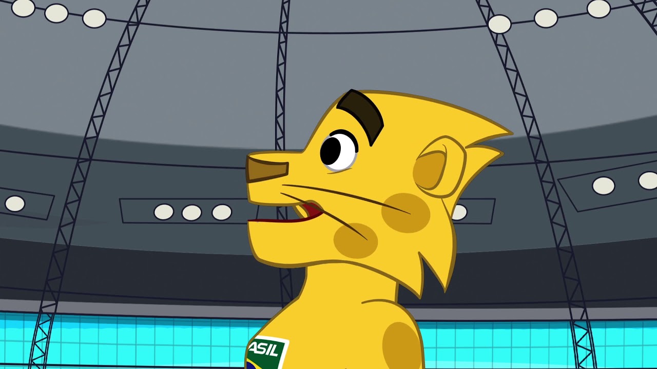 Ginga EP 7, the official mascot of Brazil for the Olympics on RIO - YouTube