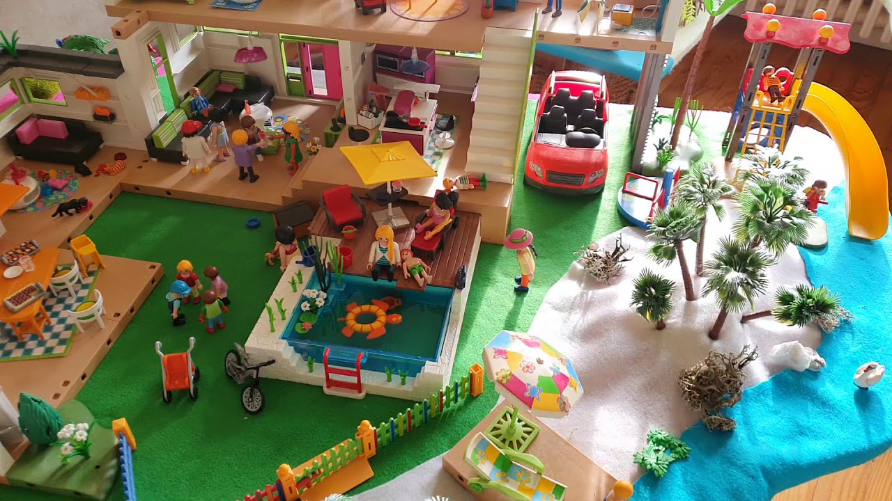 Playmobil villa de luxe - YouTube