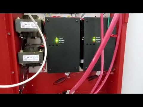 shield fire Alarm Voice Evacuation panel - YouTube
