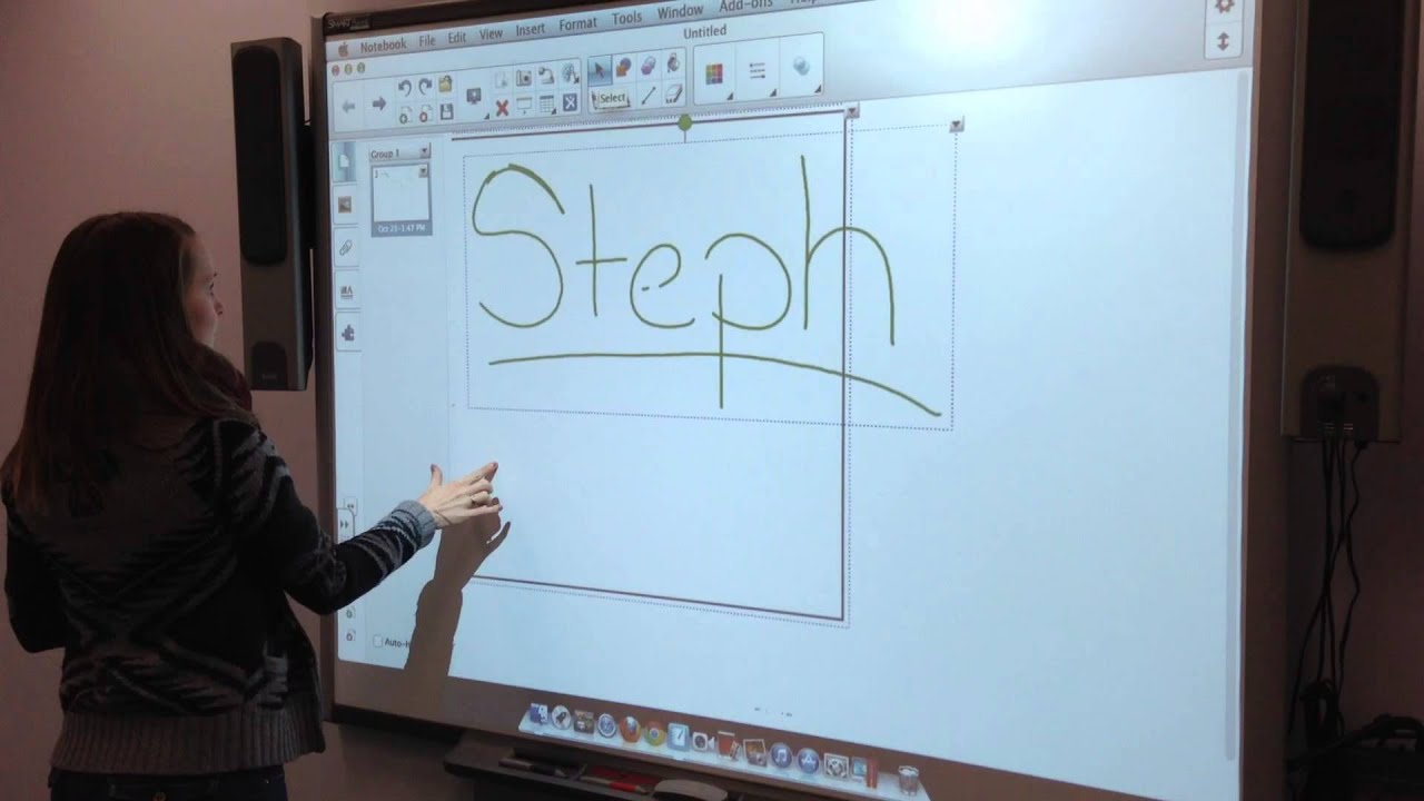 SMARTboard Demo - YouTube