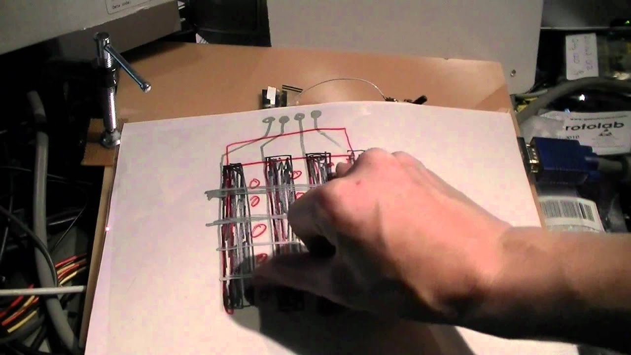 Resistive Multi-touch Pad Prototype - YouTube