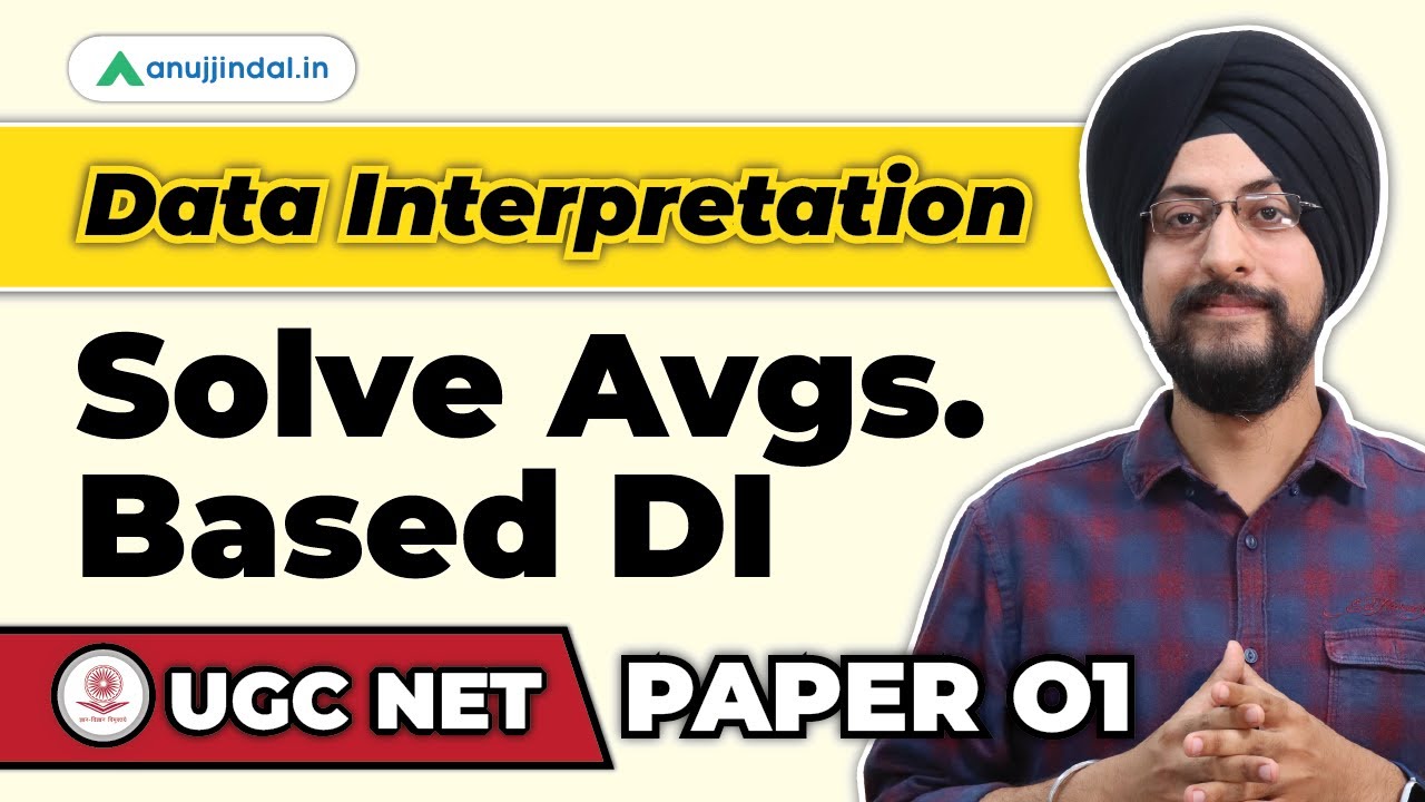 Ugc Net Paper 1 Averages Based Di Data Interpretation Ugc Net Paper 1 2023 Youtube