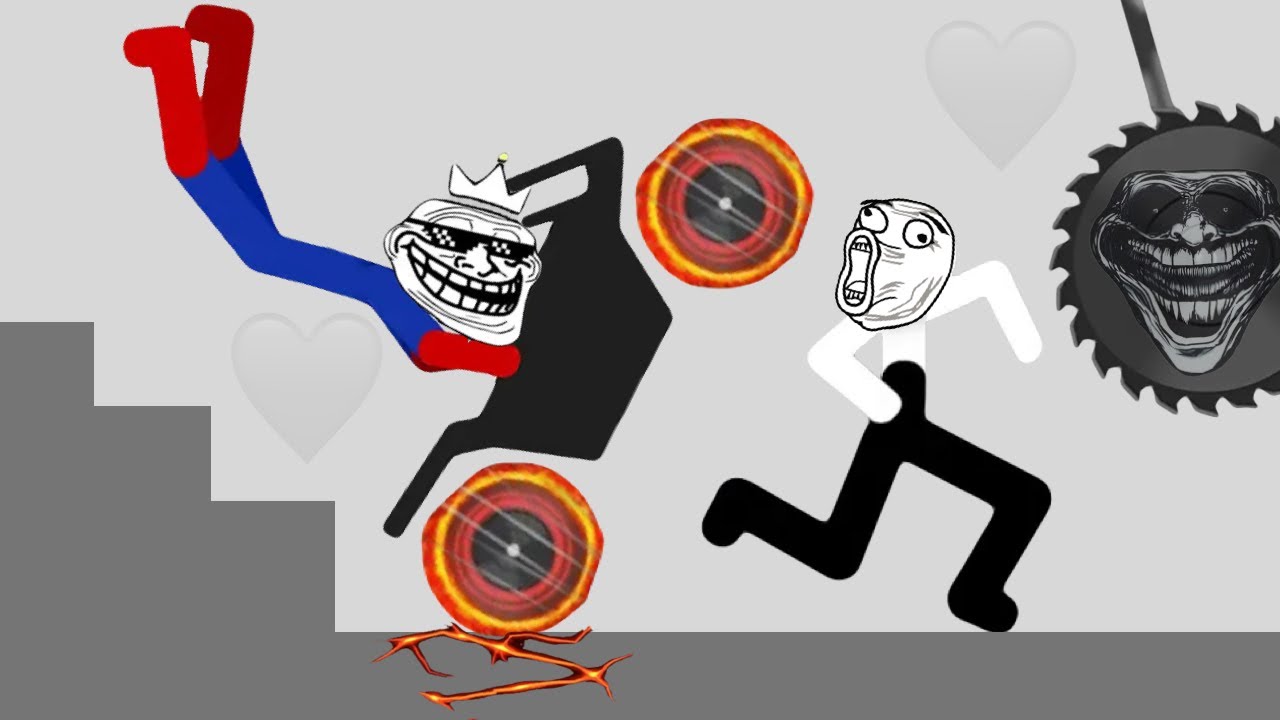 Best Falls | Stickman Dismounting TROLLFACE EDITS COMPILATION 5 - YouTube