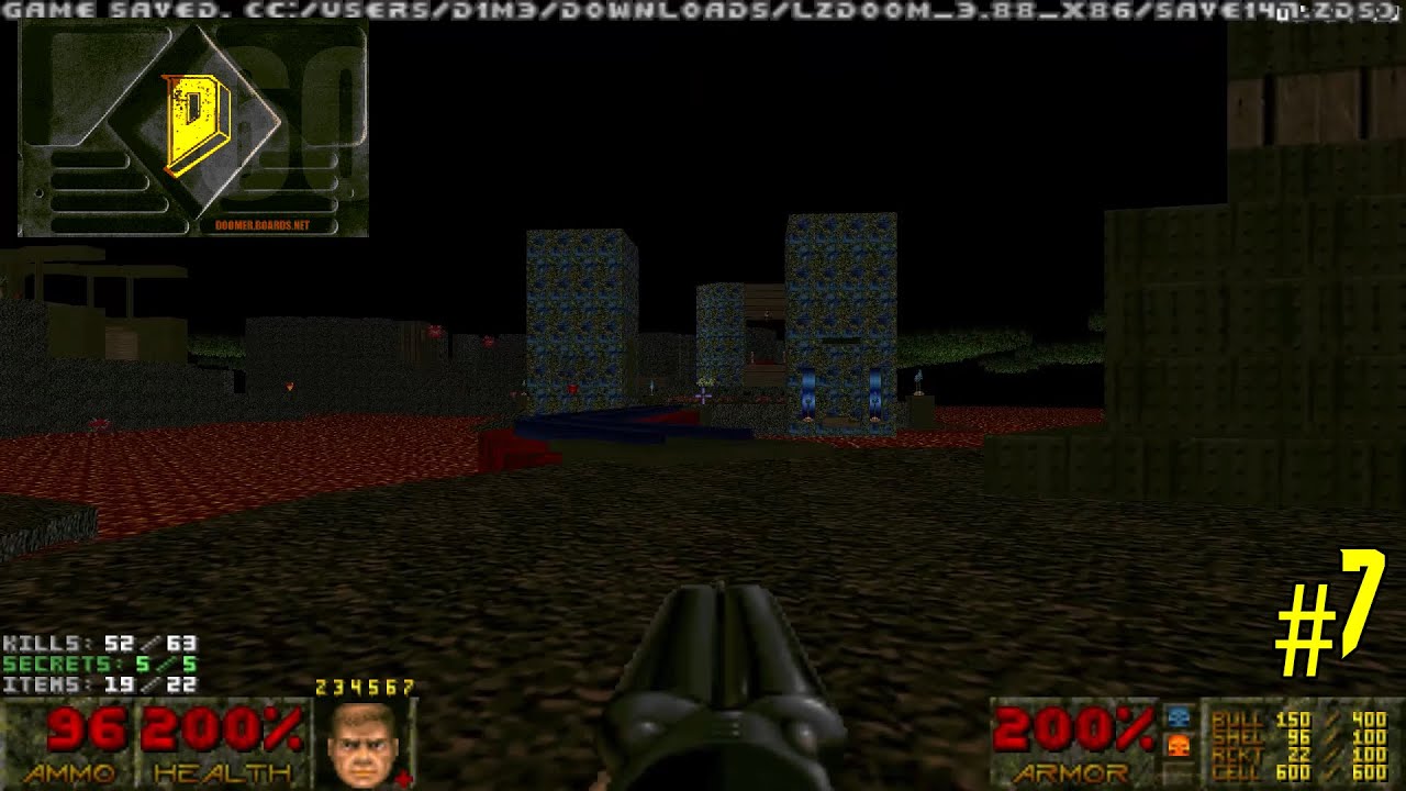 Doom with Doomer Boards Project 60.Map 07 - YouTube