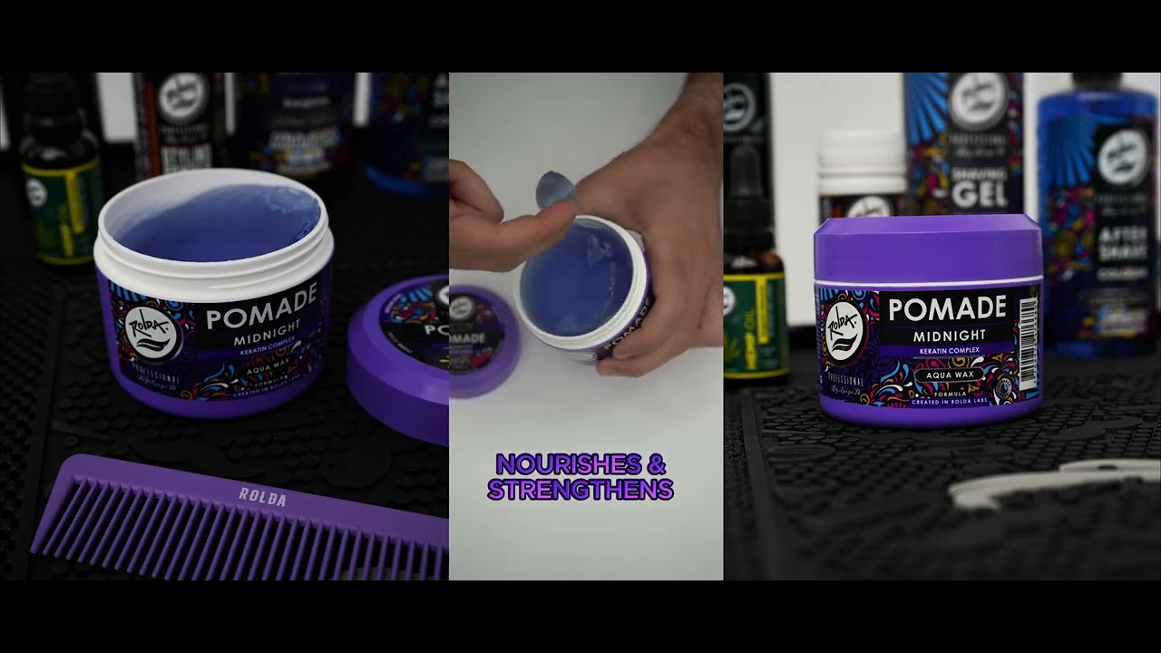 Midnight Hair Pomade Up Close 🔍 | Texture, Shine & Styling Breakdown ...