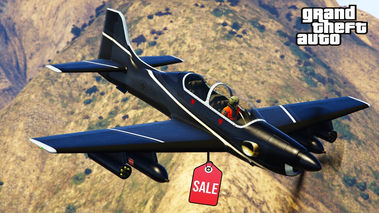 ROGUE Review & Best Customization SALE NOW! GTA 5 Online - Beechcraft T ...